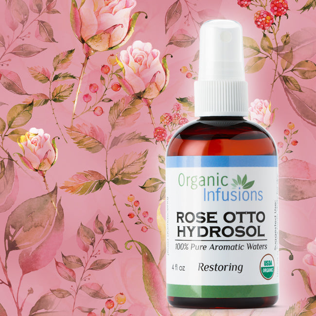 Rose Otto Hydrosol – Organic Infusions